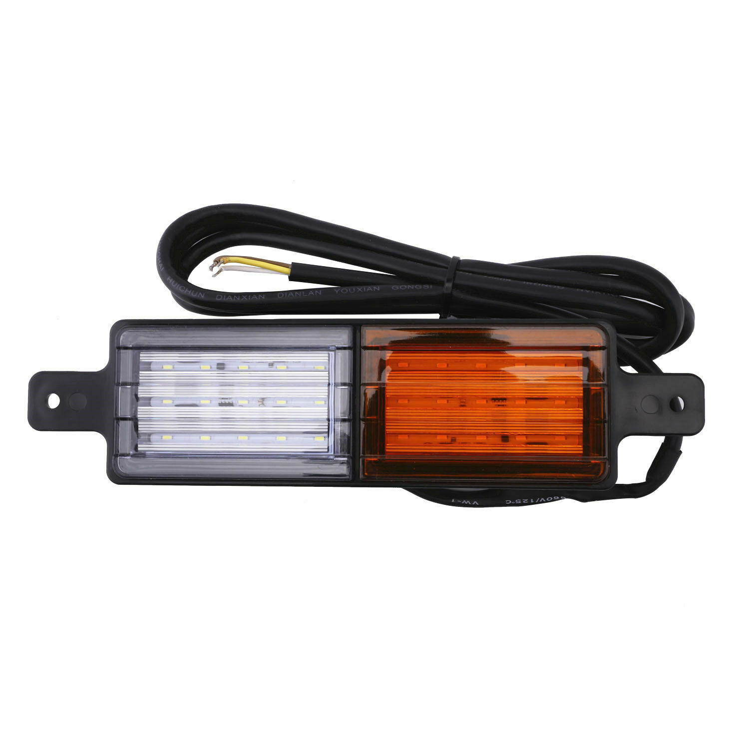 2x 30 LED Bullbar Indicator Lights Front Park DRL Amber For ARB TJM ...